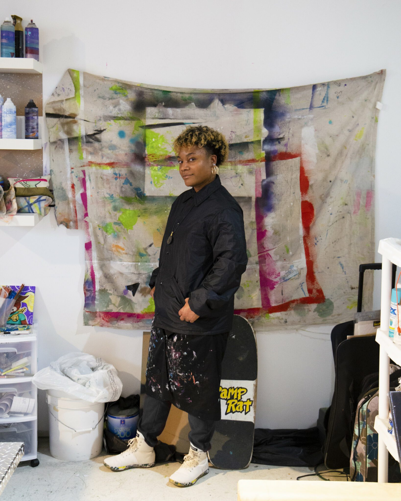 Indy-based artist Ess McKee is making her mark on the city