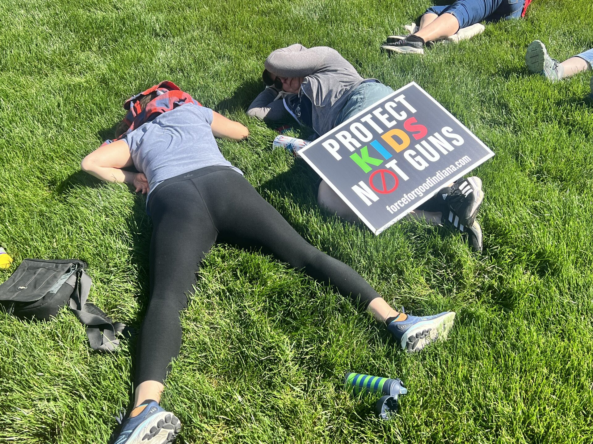 ‘These are our children!’ NRA Convention protest in Indianapolis