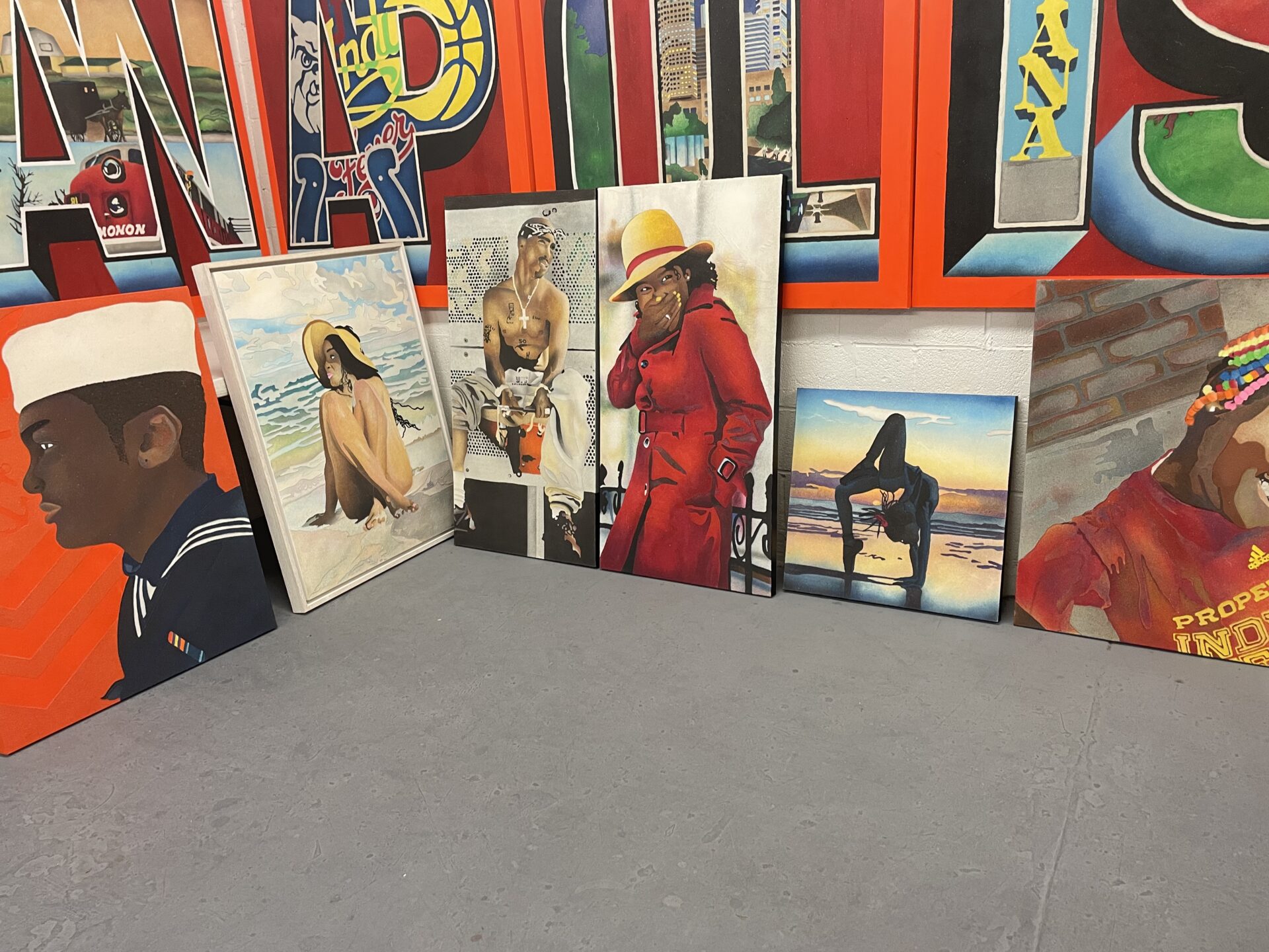 Take a closer look at Indy-based sand and glue artist Derrick Carter