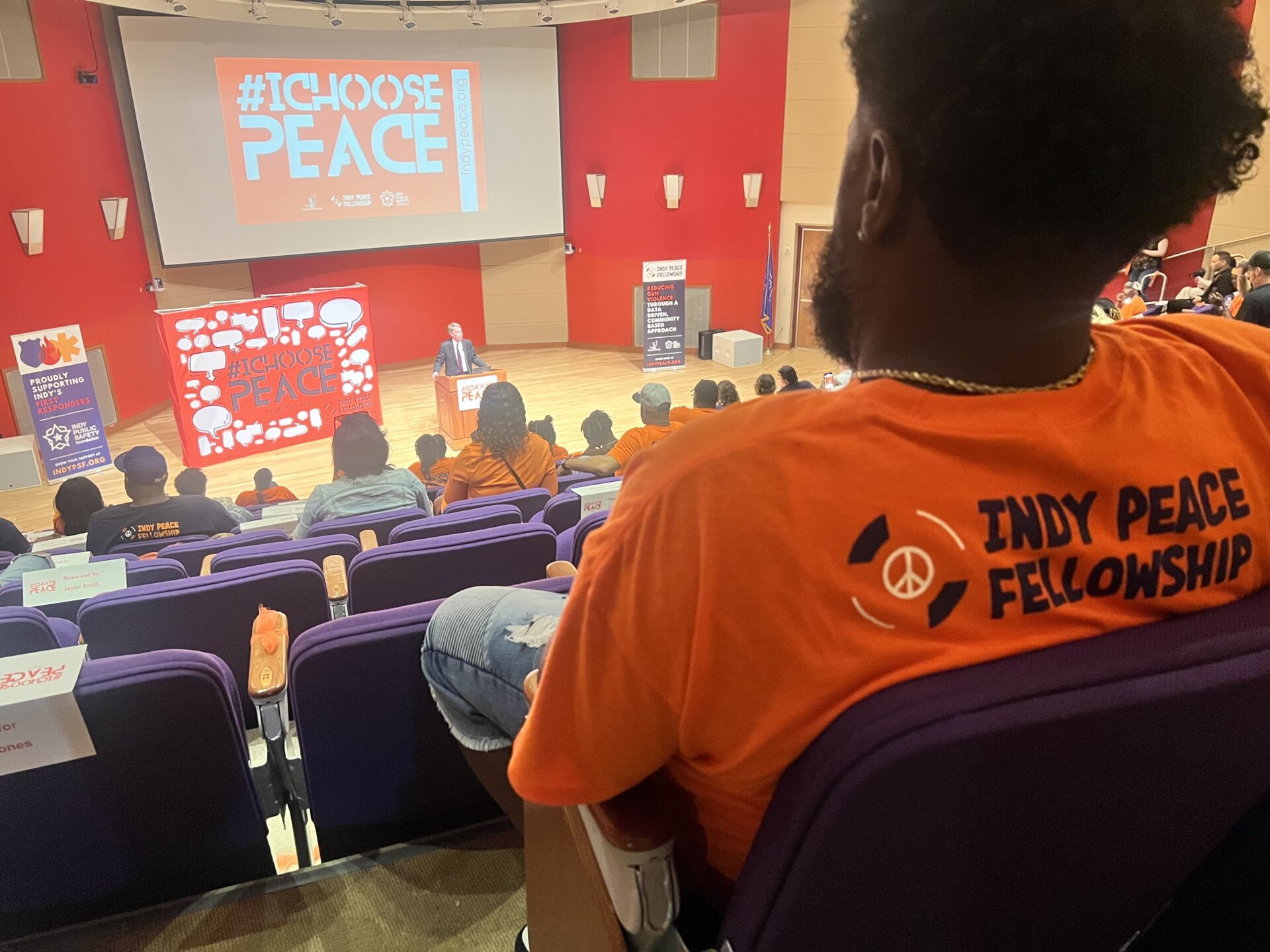 Mayor Hogsett debuts #IChoosePeace Campaign