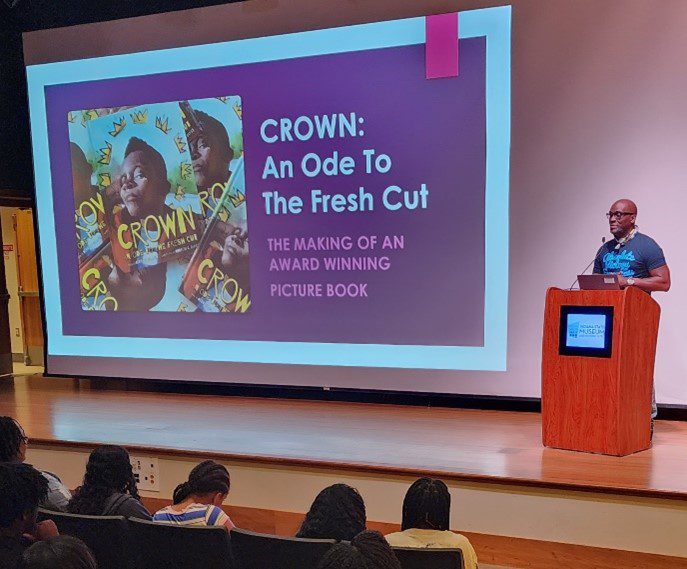 Renowned children’s book author Derrick Barnes visits Indy ...