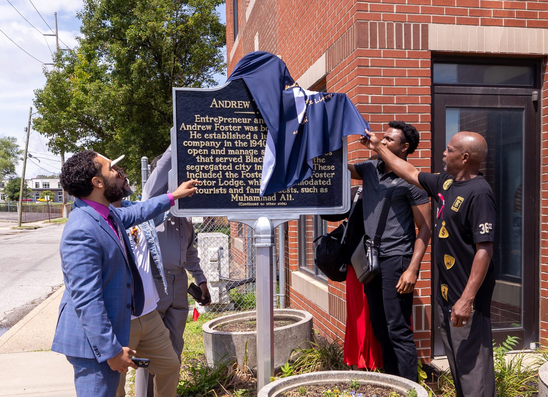 Photos: Andrew "Bo" Foster Historical Marker Dedication - Indianapolis ...