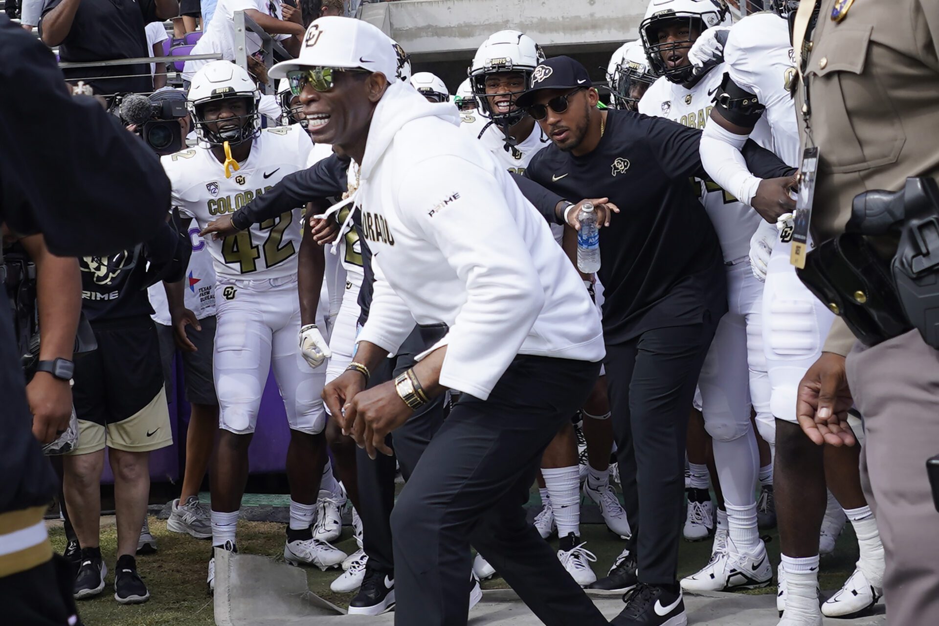 Coach Prime upsets ranked TCU in Colorado coaching debut 45-42 ...