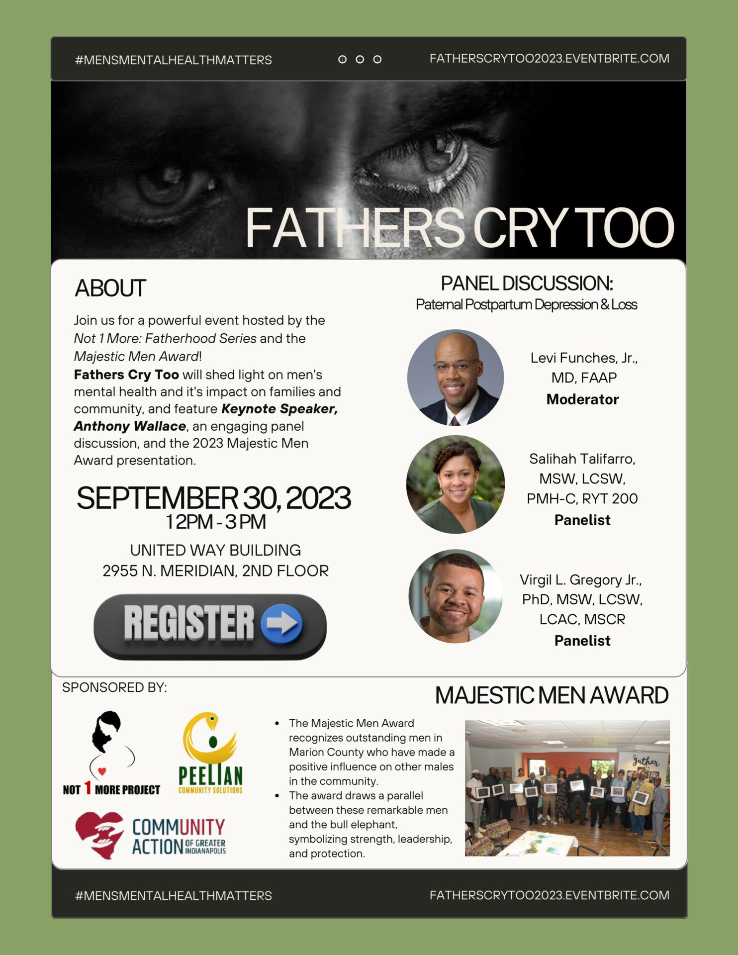 Fathers Cry Too: Indy organization host men's mental health panel ...