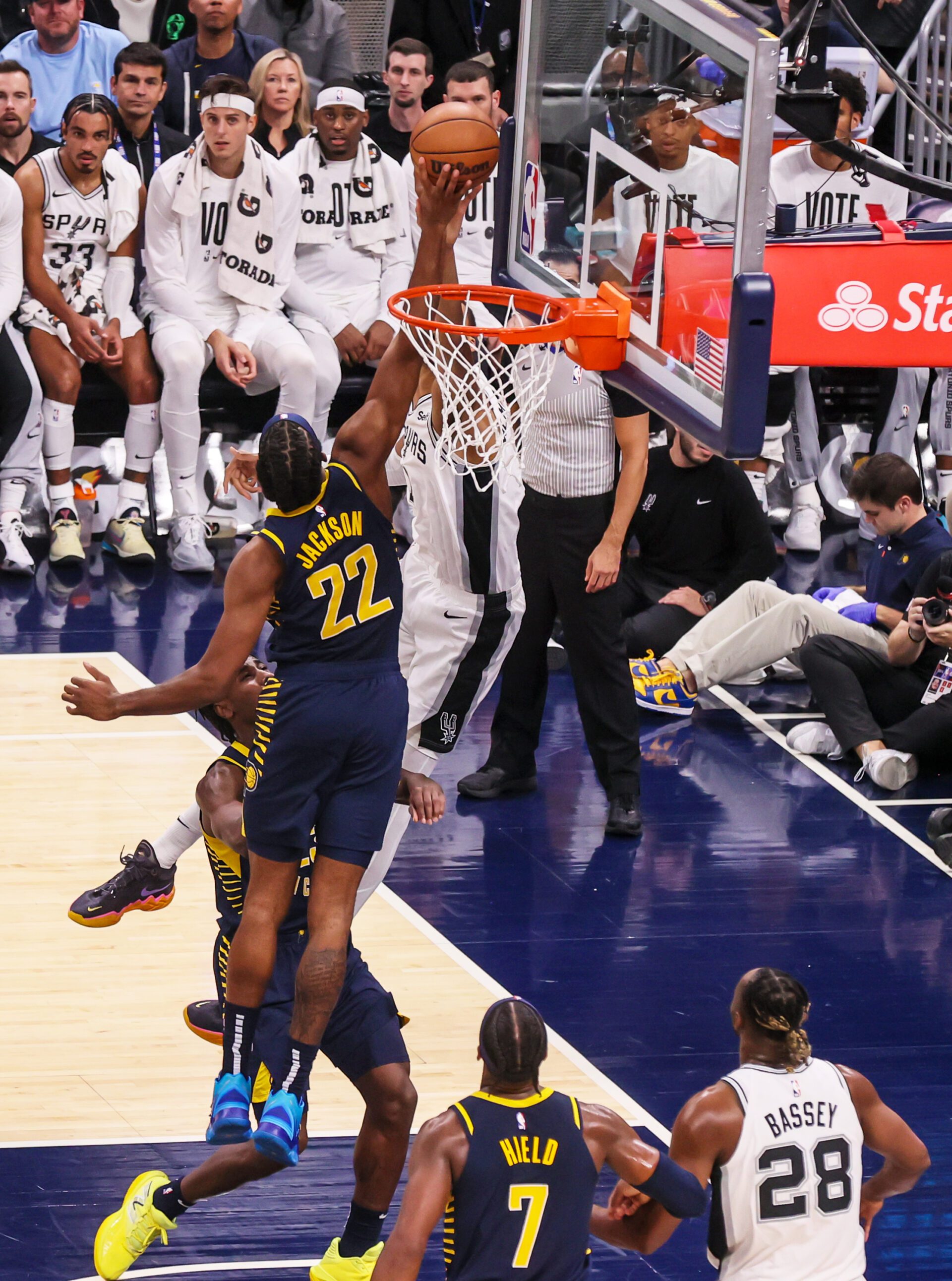 Recorder Rewind: Spurs visit Pacers - Indianapolis Recorder