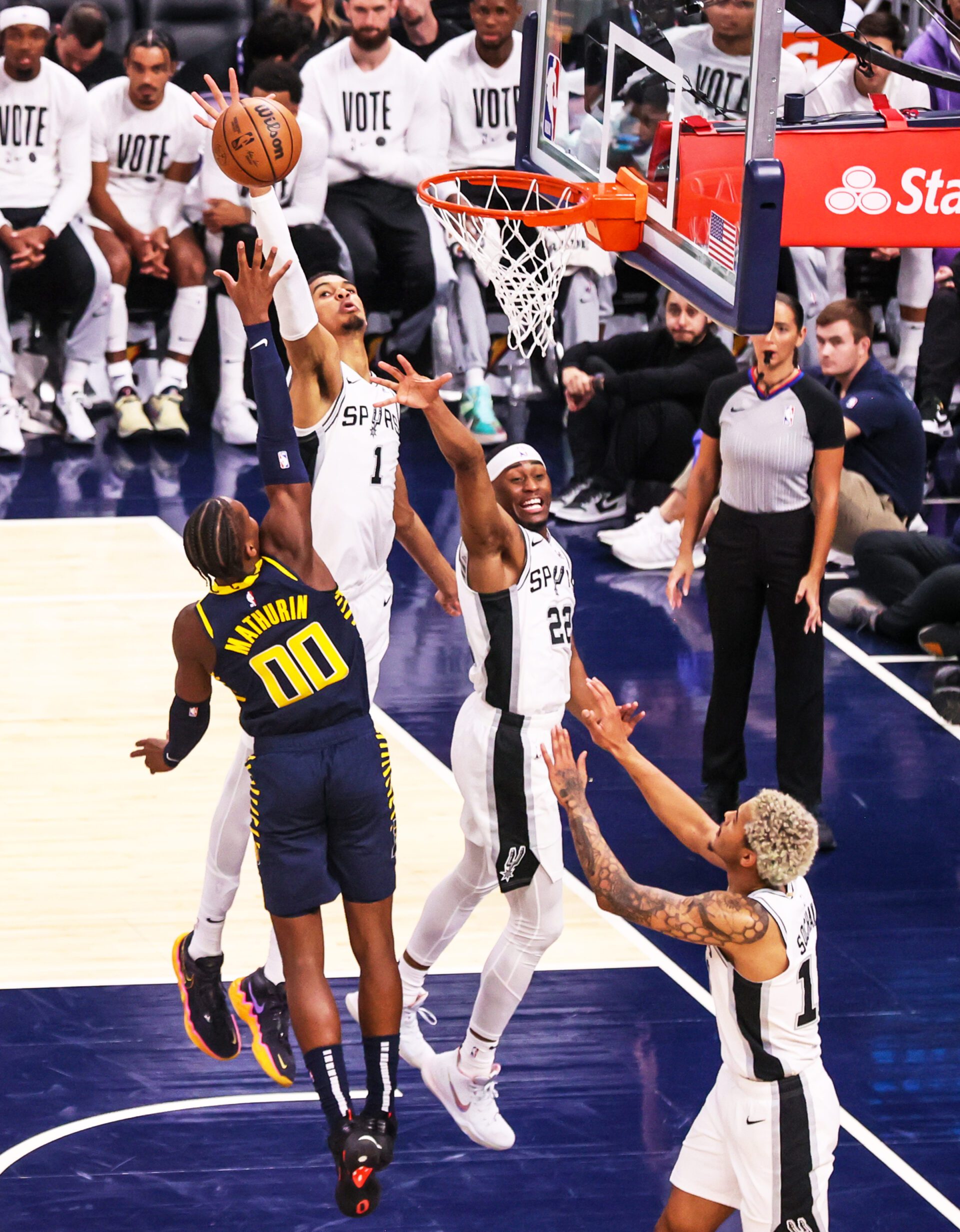 Recorder Rewind: Spurs visit Pacers - Indianapolis Recorder