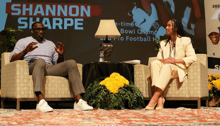 Shannon Sharpe spotlights his career for Steward Speaker Series ...