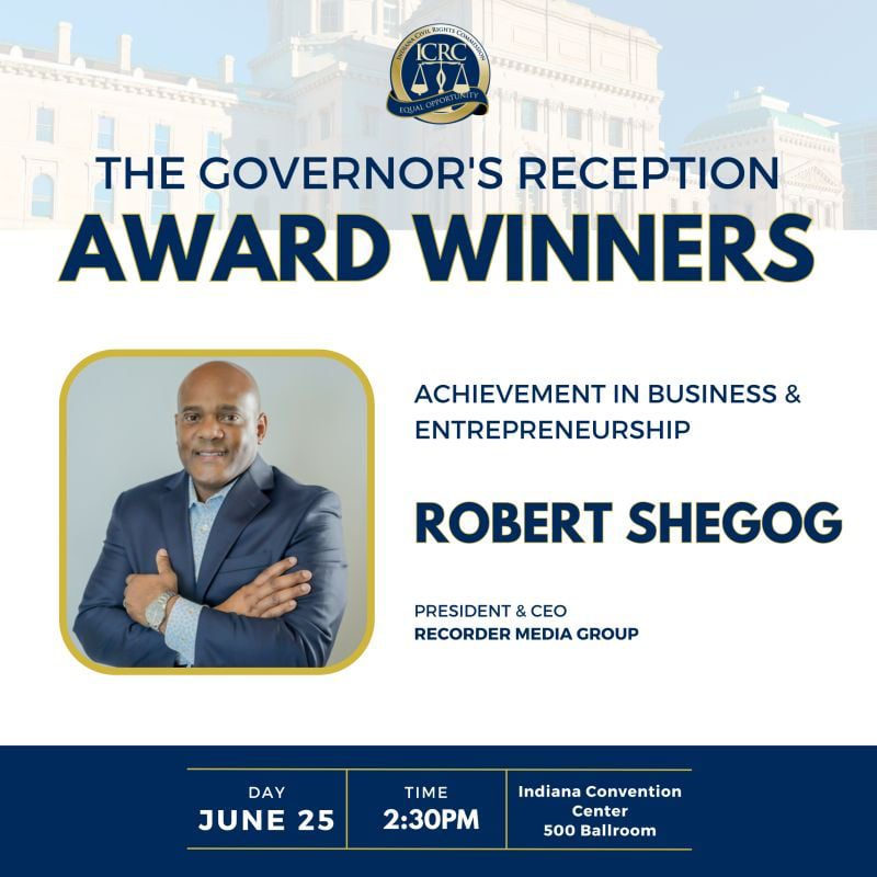Shegog receives Achievement Award from ICRC - Indianapolis Recorder
