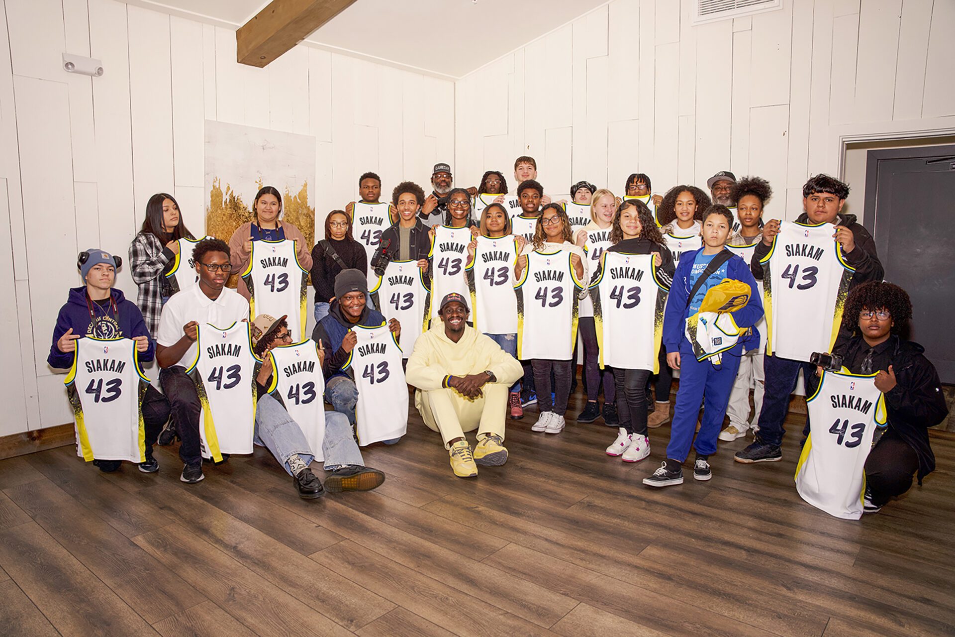 Recorder Rewind: Pascal Siakam visit 300 Cameras for 300 Kids ...