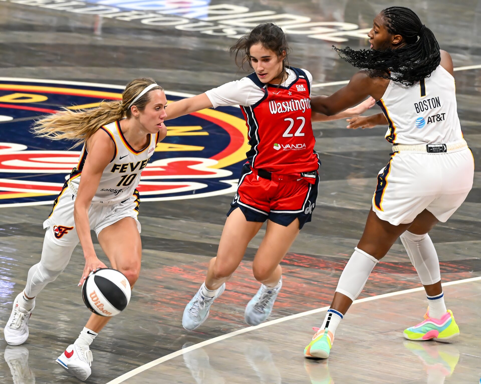 Fever snap 3-game losing streak, defeat Mystics 85-76 - Indianapolis ...