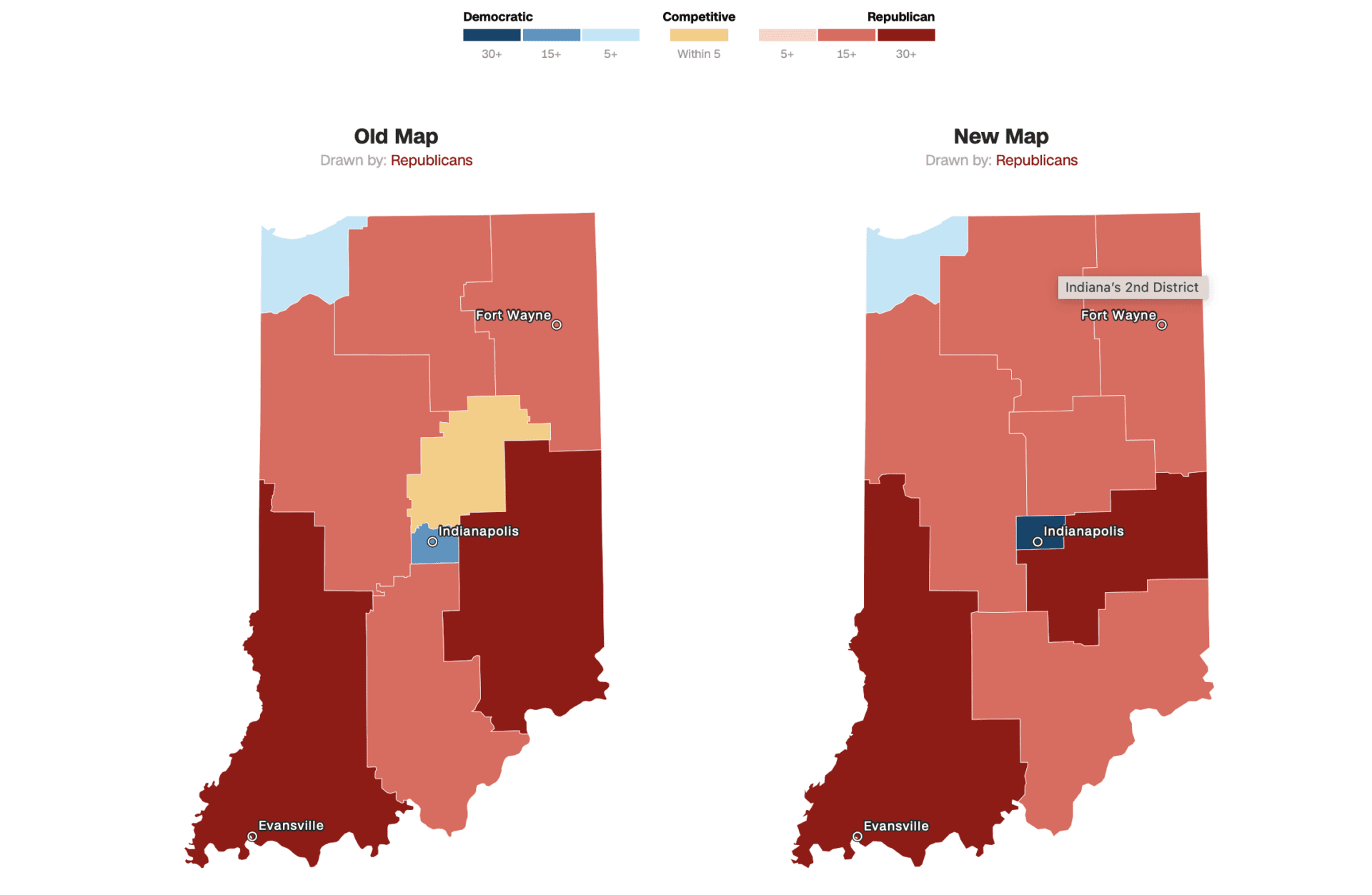 Gerrymandering: Drawing the lines of political power - Indianapolis ...